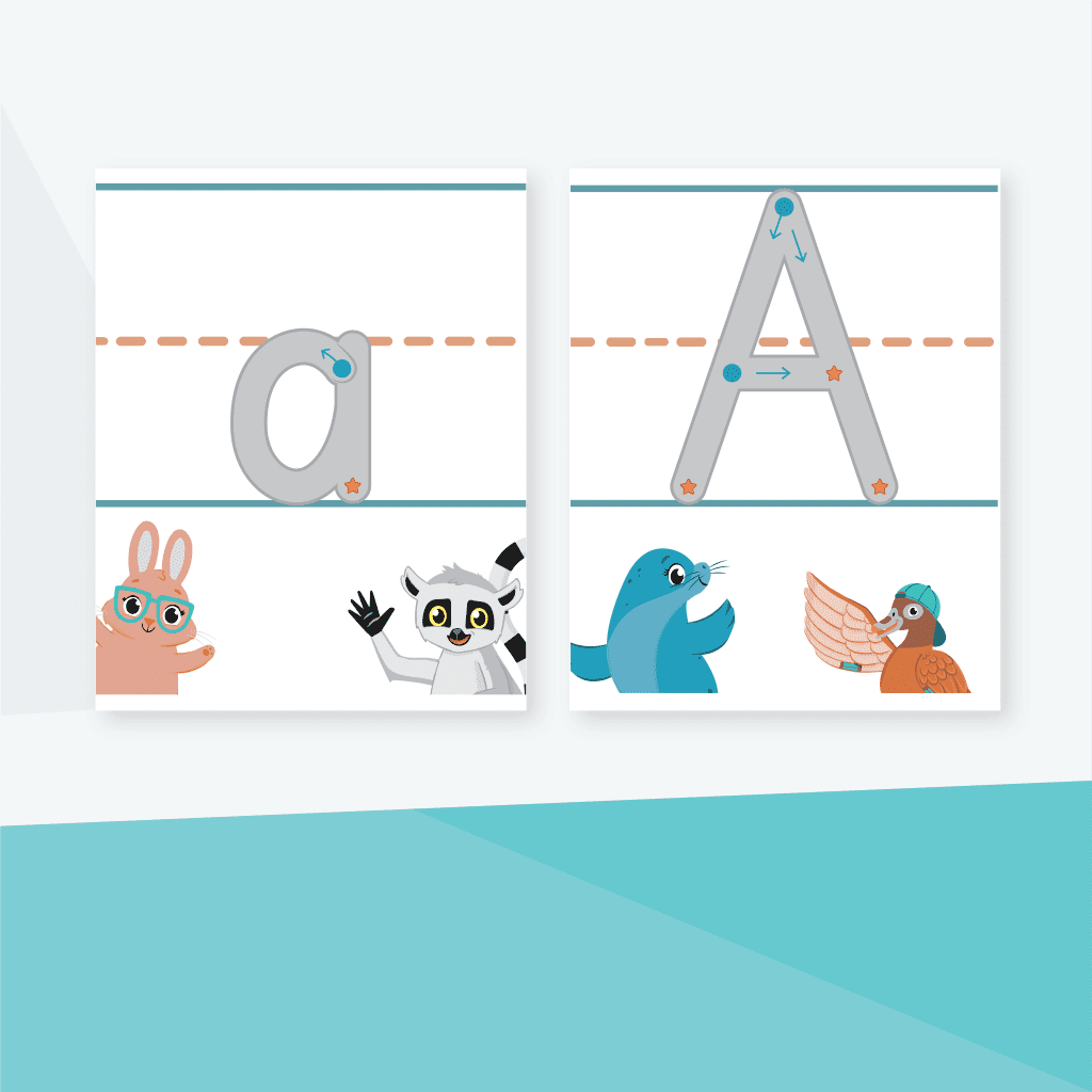 Alphabet Display Cards (Download) – Squiggle Squad