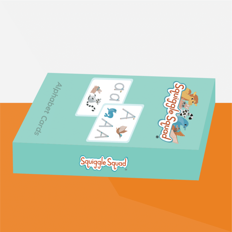 Alphabet Finger Trace Cards – Squiggle Squad